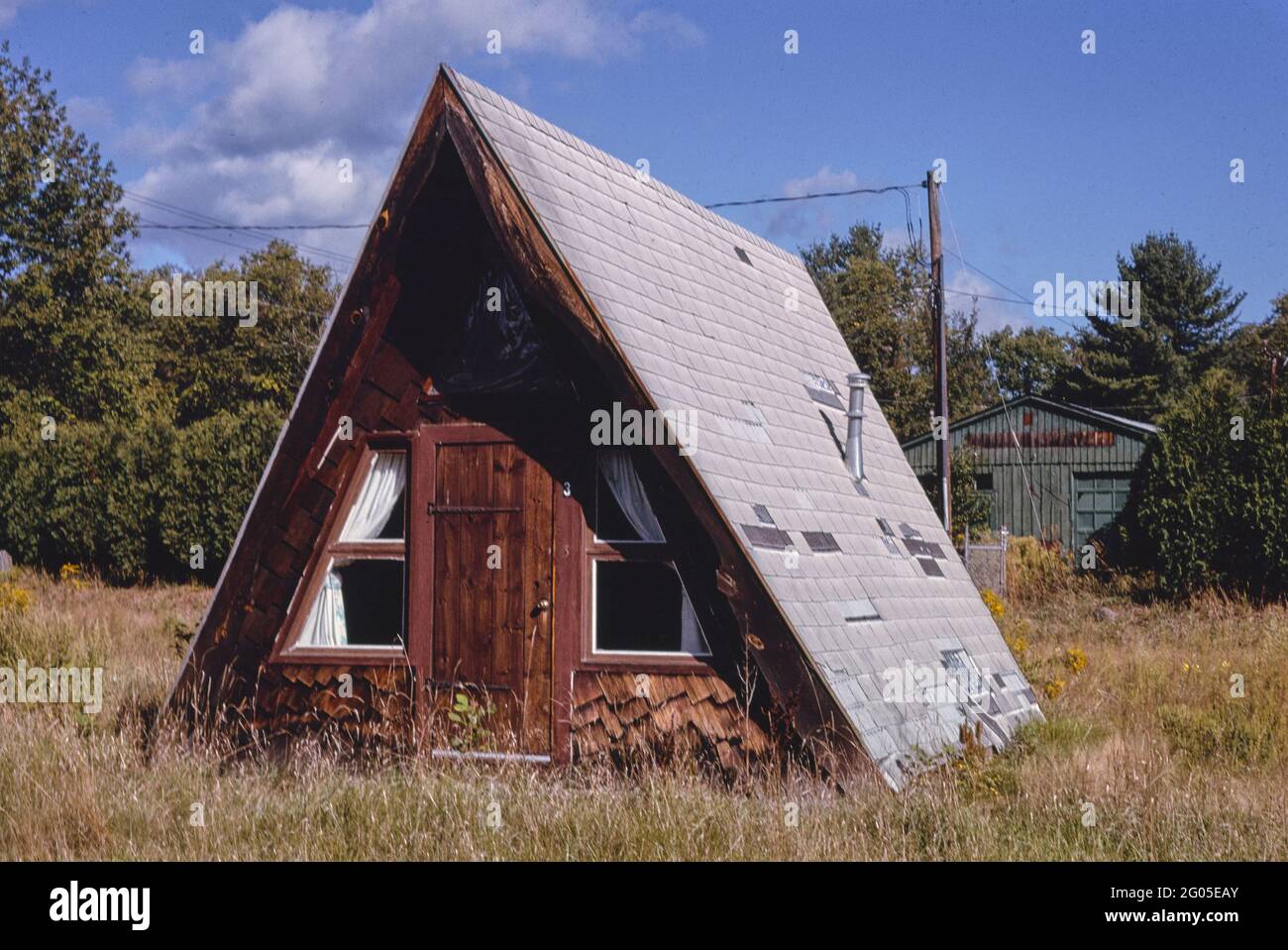 1990s United States - Old A-frame motel cabin, Charlemont ...