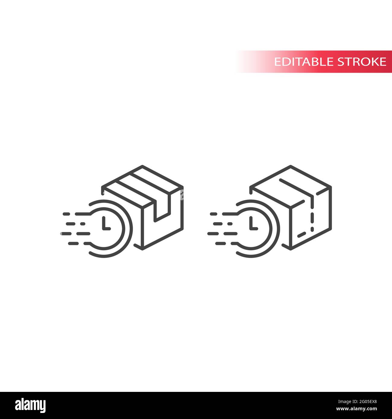 Fast parcel delivery icon hi-res stock photography and images - Alamy