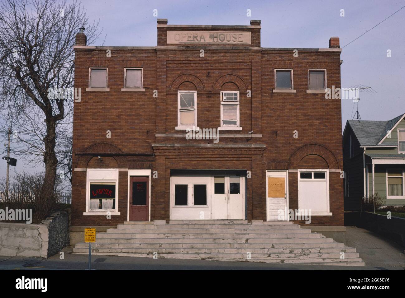 2000s America - Opera House, Brooklyn, Iowa 2003 Stock Photo - Alamy