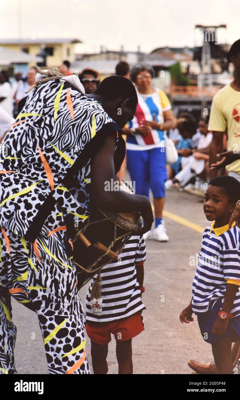 1980s Trinidad and Tobago - A professional calypso entertainer chats ...