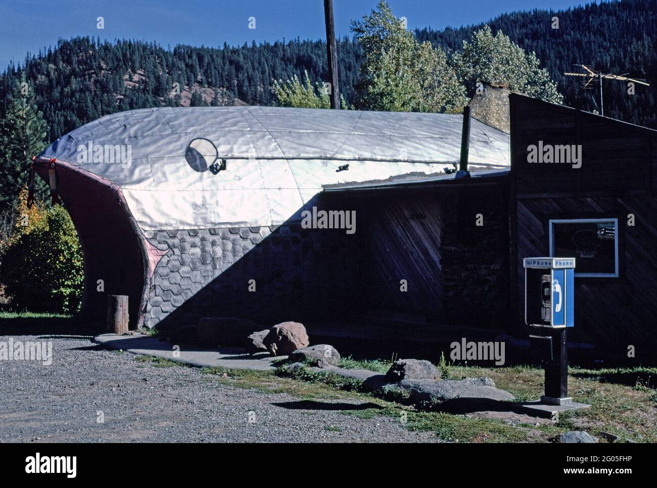 1980s America - Fish Inn, Coeur d'Alene, Idaho 1987 Stock Photo - Alamy