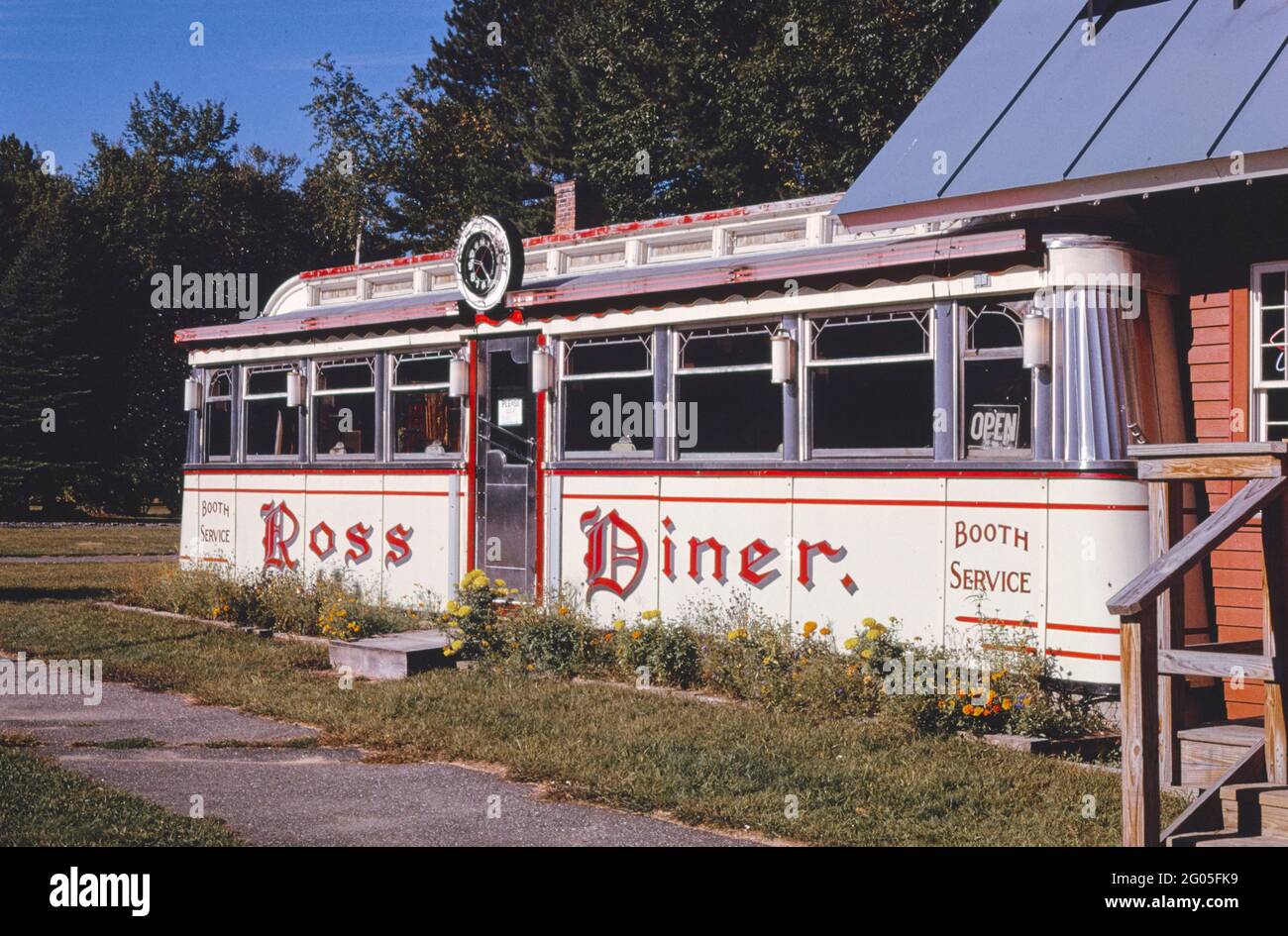 1990s America - Ross Diner, Quechee, Vermont 1995 Stock Photo - Alamy