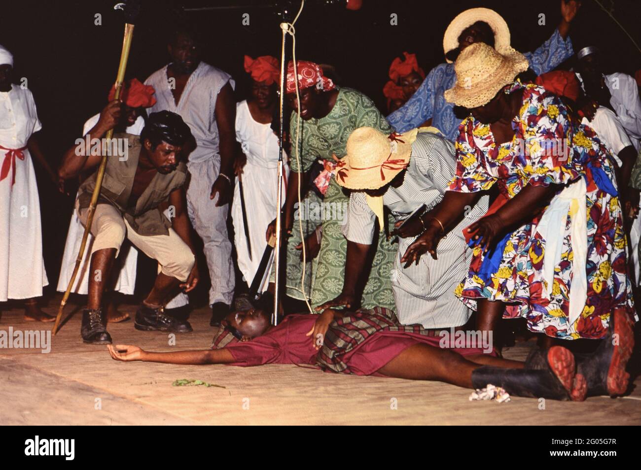 1990s Trinidad and Tobago - Tobago Heritage Festival: Oppressed workers ...