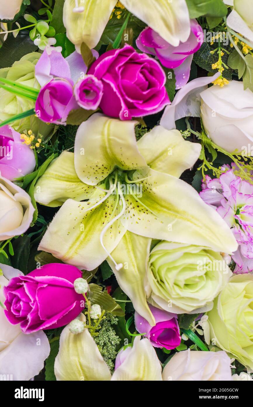 Colorful flower decoration hi-res stock photography and images - Alamy