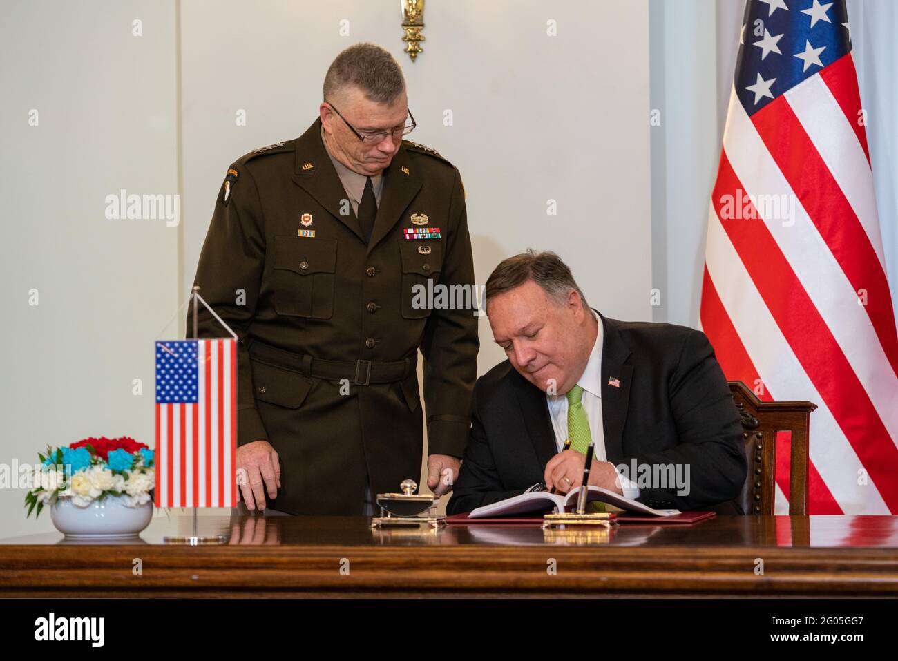 Defense cooperation agreement hi-res stock photography and images - Alamy