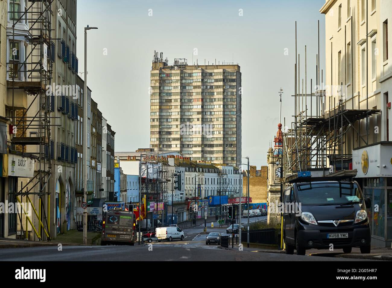 Margate, United Kingdom - February 18, 2021: Arlington House ...