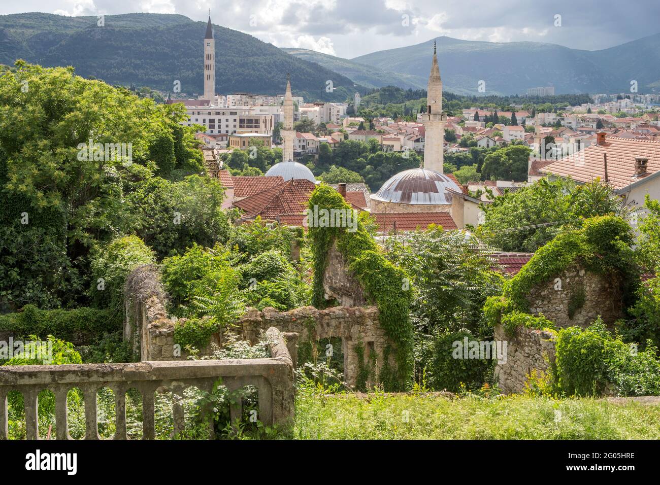 Hercegovie Mosque, Koski Mehmet Pasha mosque & Franciscan church and ...