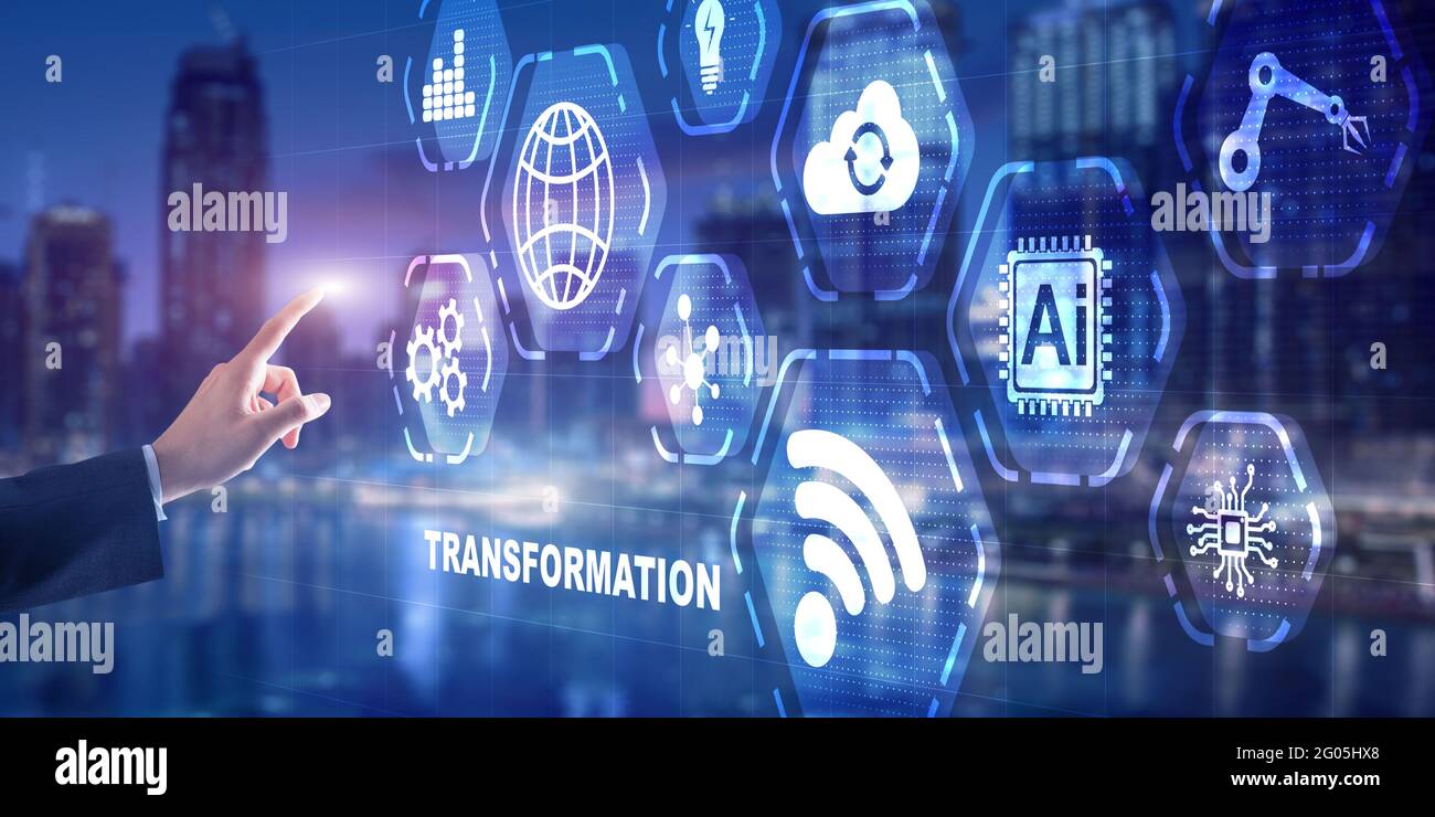 Digital transformation digitization of business processes and modern ...