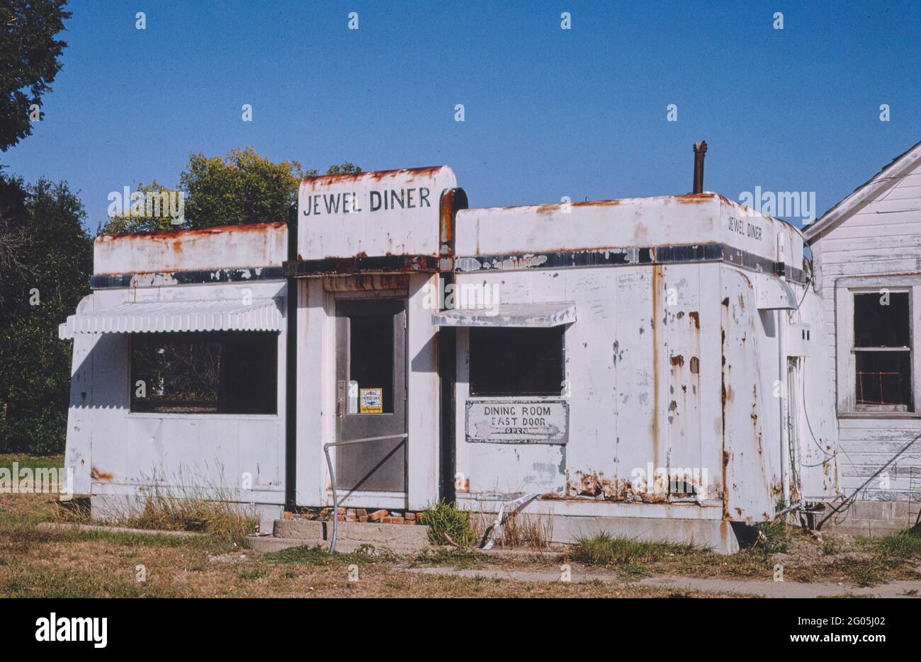 Jewel Diner & Dining Room, Mullen, Nebraska Stock Photo - Alamy