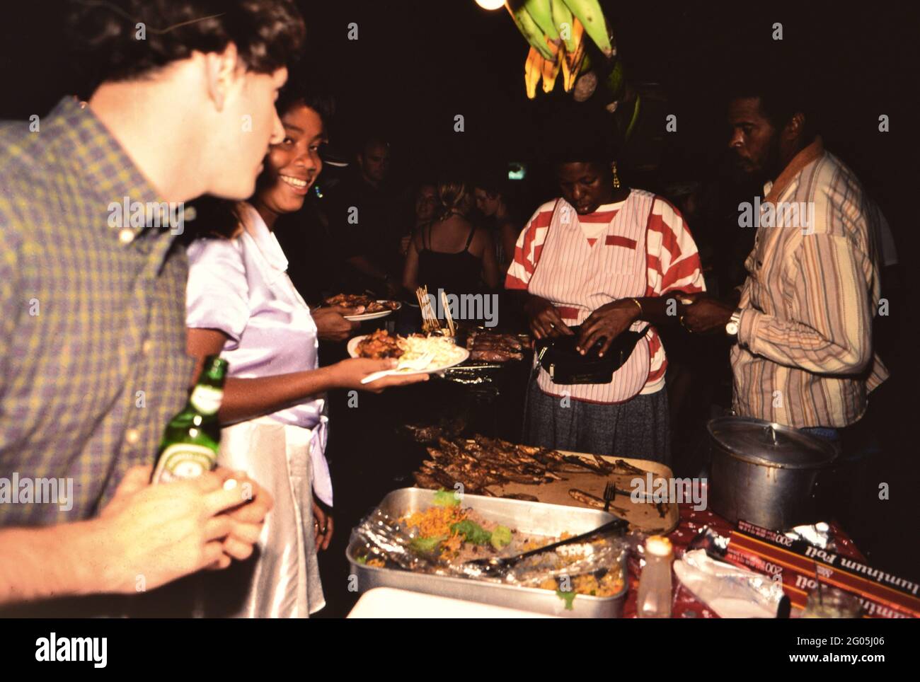 1990s people partying st lucia hi-res stock photography and images - Alamy