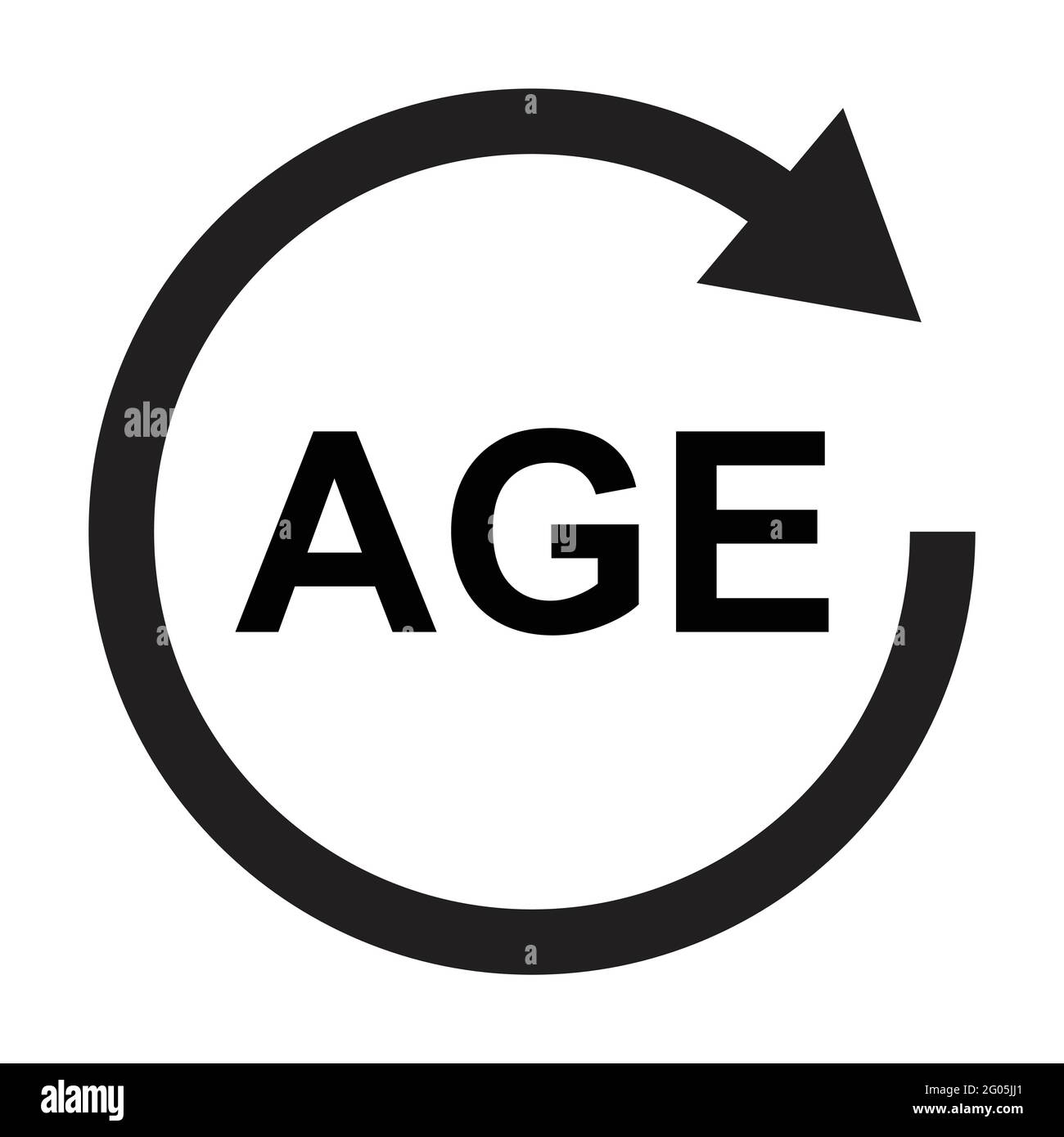 Human aging stages Stock Vector Images - Alamy