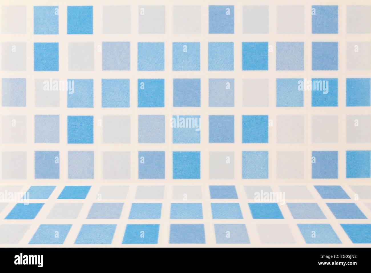 blue and white tile ceramic wall background Stock Photo - Alamy