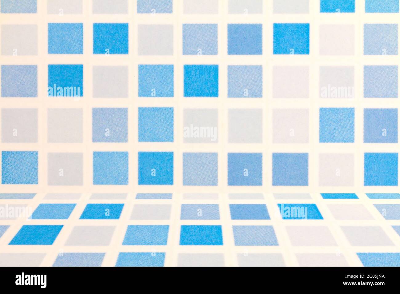 blue and white tile ceramic wall background Stock Photo - Alamy