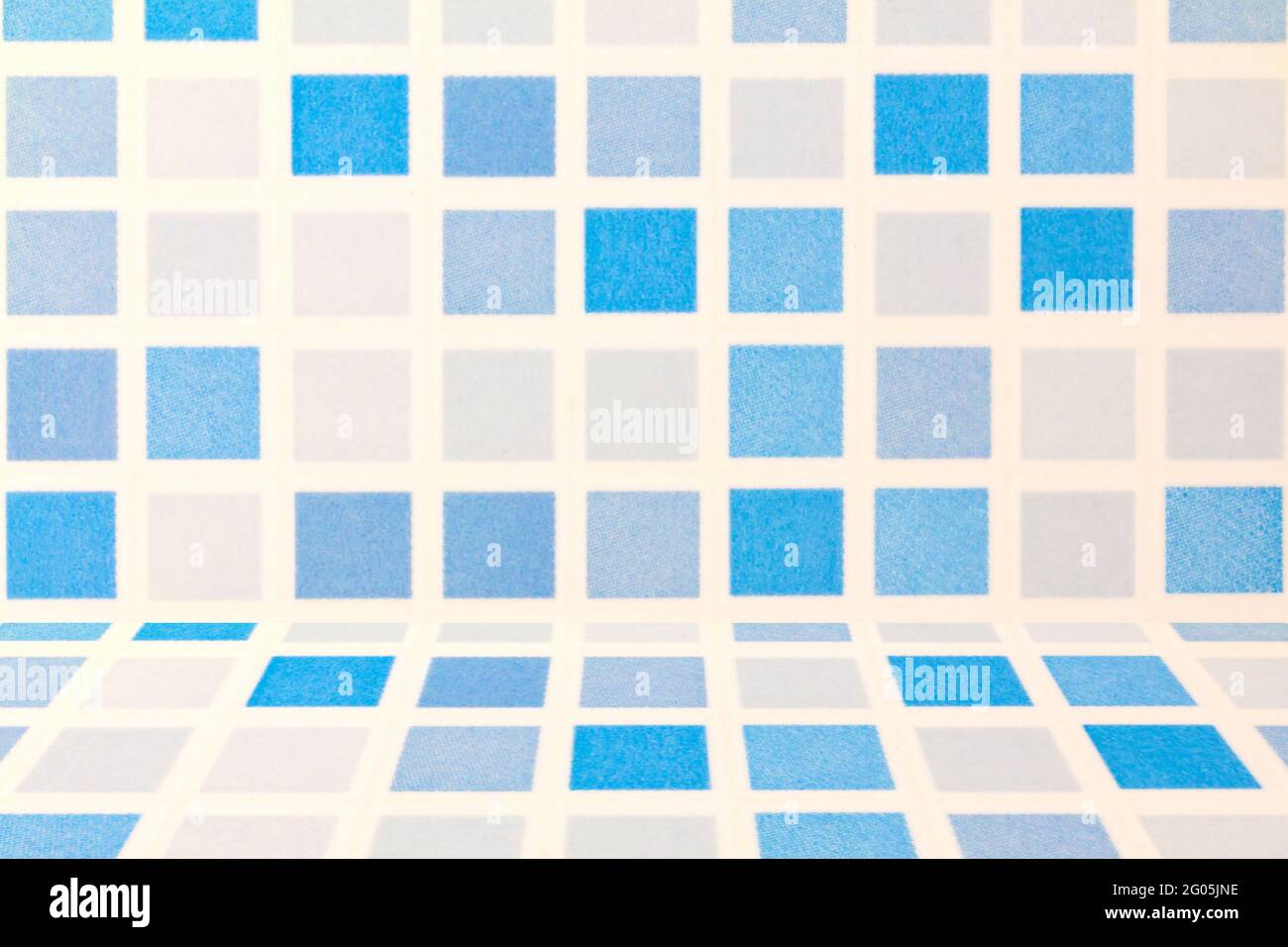 blue and white tile ceramic wall background Stock Photo - Alamy