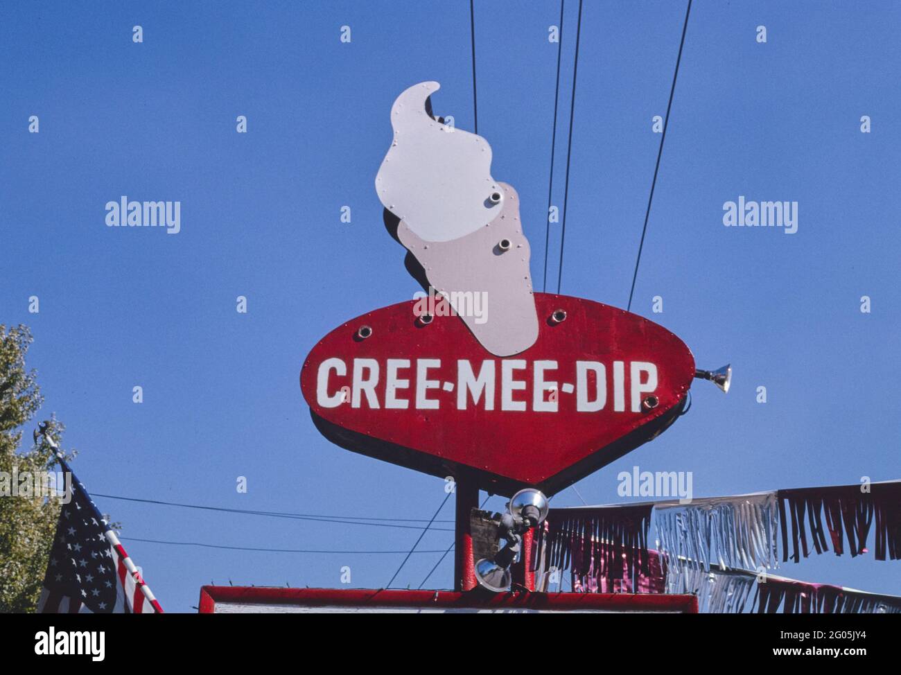 Cree mee dip sign hi-res stock photography and images - Alamy