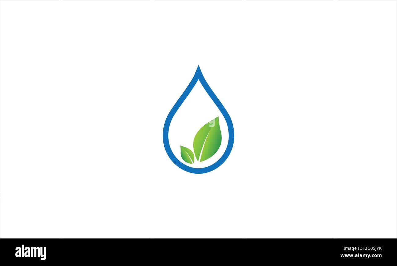 Water Drop On Leaf Vector Water Drop On Leaf Vector Art, Icons, And
