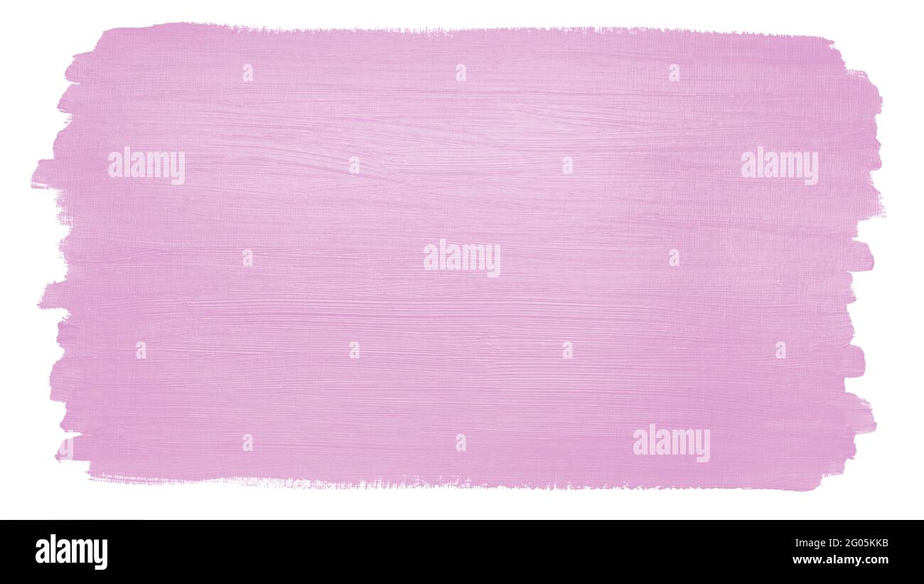 Pink paint brush stroke hi-res stock photography and images - Alamy