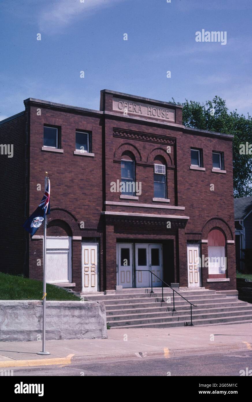 2000s America - Opera House, Brooklyn, Iowa 2003 Stock Photo - Alamy