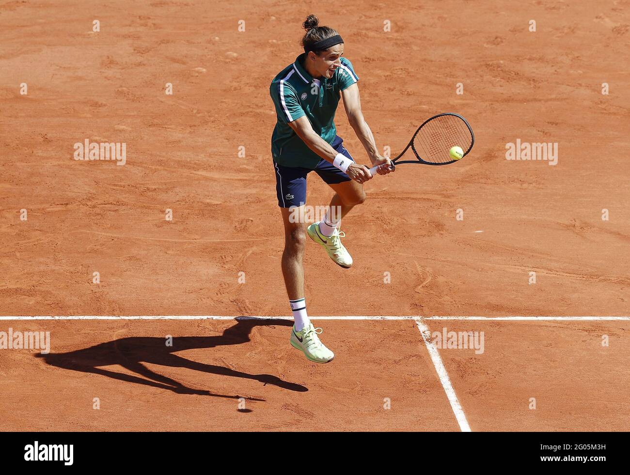 Pierre-Hugues Herbert of France during Roland-Garros 2021, Grand Slam ...