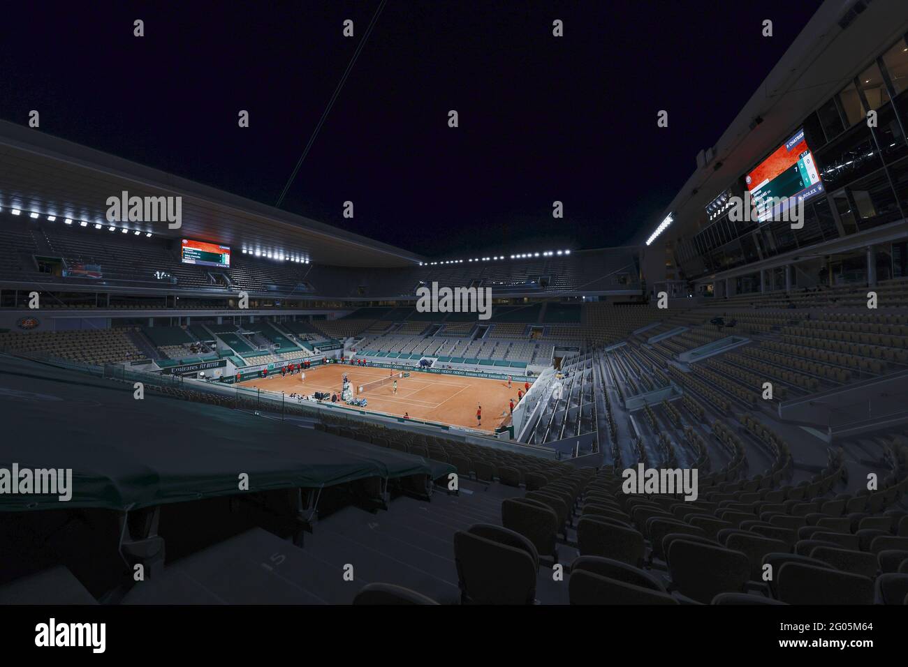 Court philippe chatrier 2021 hi-res stock photography and images - Alamy