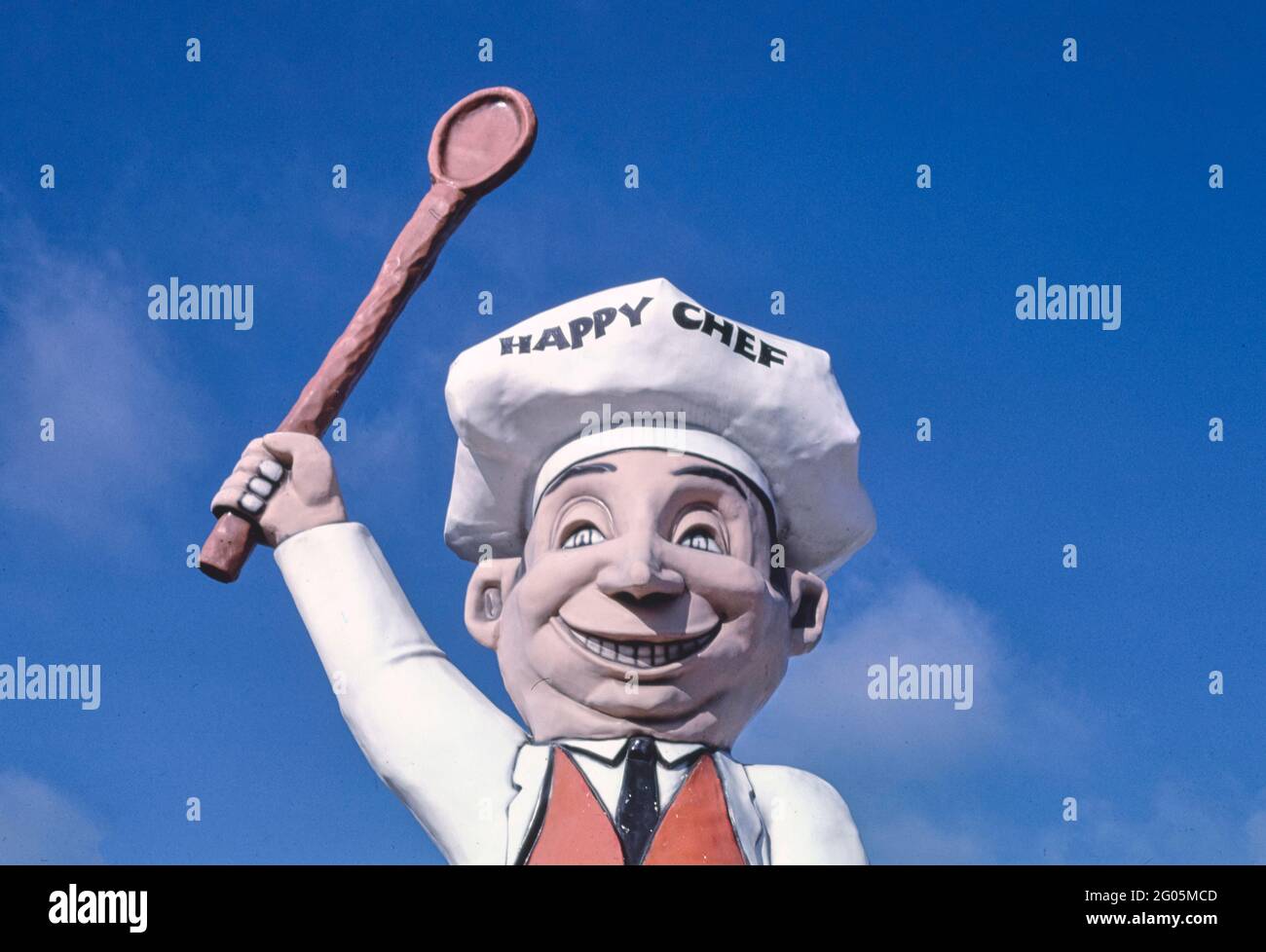 Cherokee iowa happy chef sign hi-res stock photography and images - Alamy