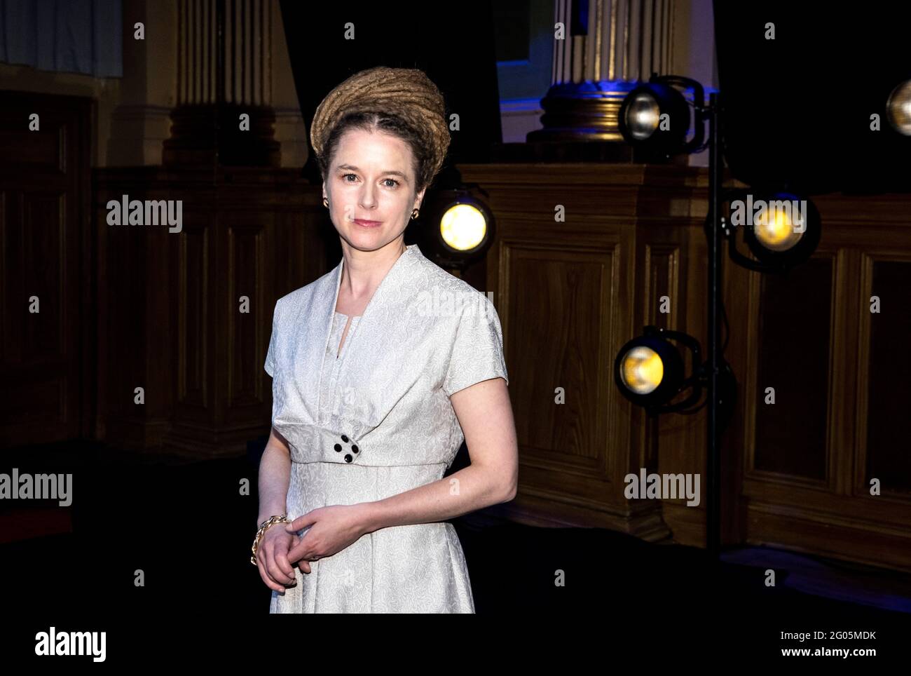 Swedish Minister of Culture and Democracy Amanda Lind attends the Alma ...