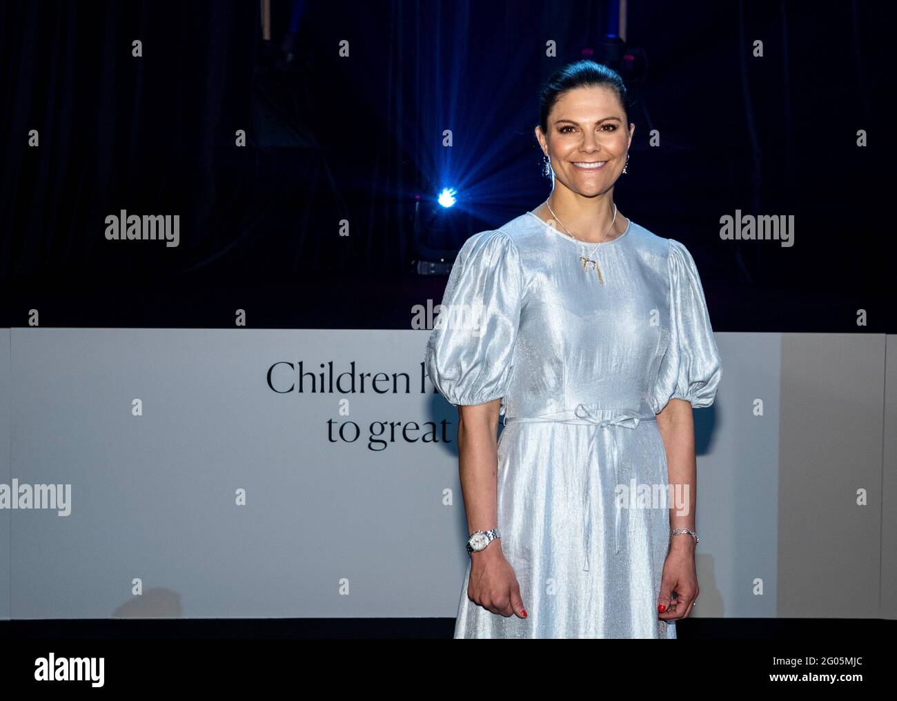 Crown Princess Victoria attends the Alma Award (the Astrid Lindgren ...