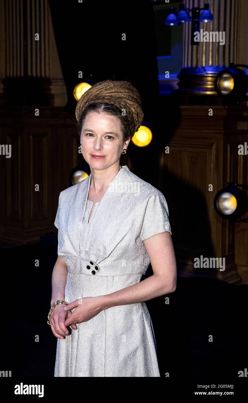 Swedish Minister of Culture and Democracy Amanda Lind attends the Alma ...