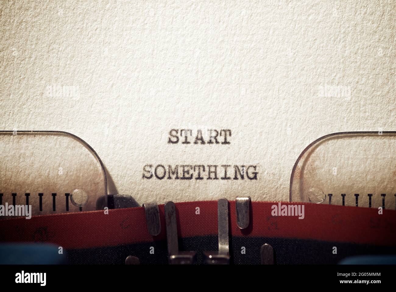 Start something hi-res stock photography and images - Alamy