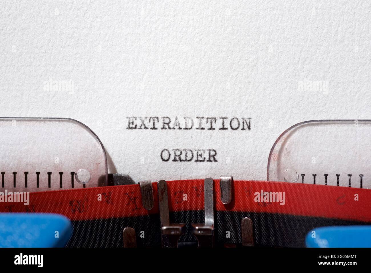 Extradition order hi-res stock photography and images - Alamy