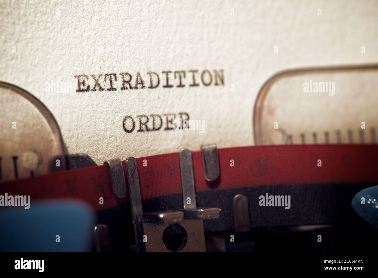 Extradition order hi-res stock photography and images - Alamy