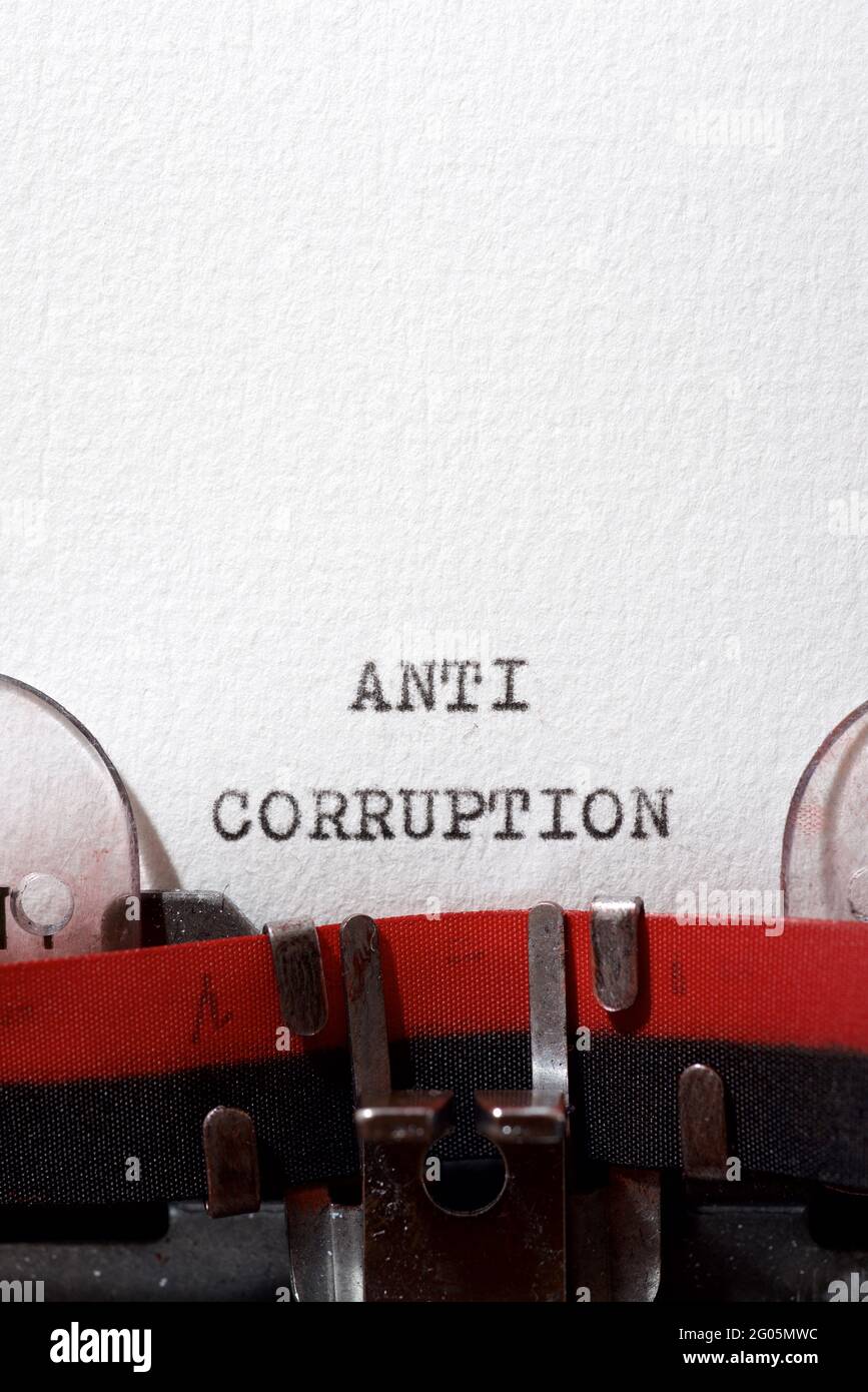 Corruption eradication hi-res stock photography and images - Alamy