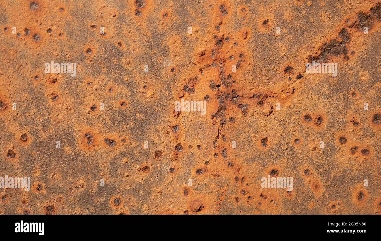 Rusted metal texture background. High resolution image of oxidized iron ...