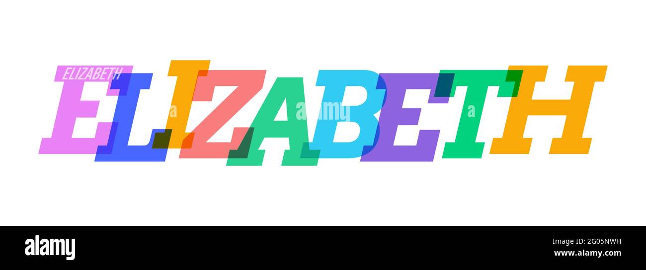 Elizabeth Name Design