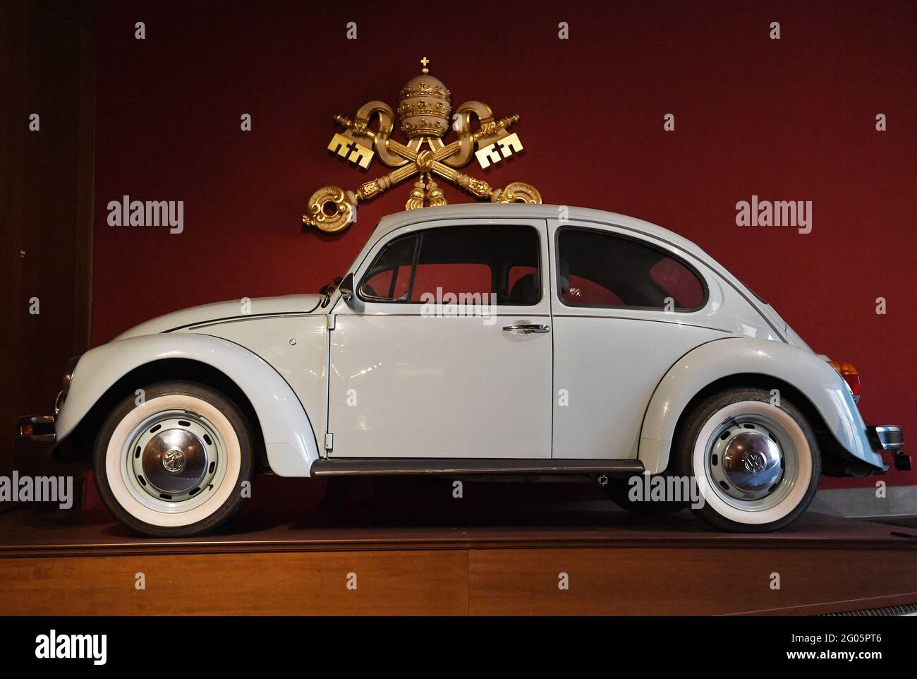 Pope John Paul II's Volkswagen VW Typ 1 Beetle within the carriage ...