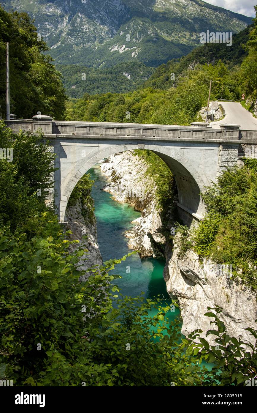 Napoleon bridge kobarid hi-res stock photography and images - Alamy