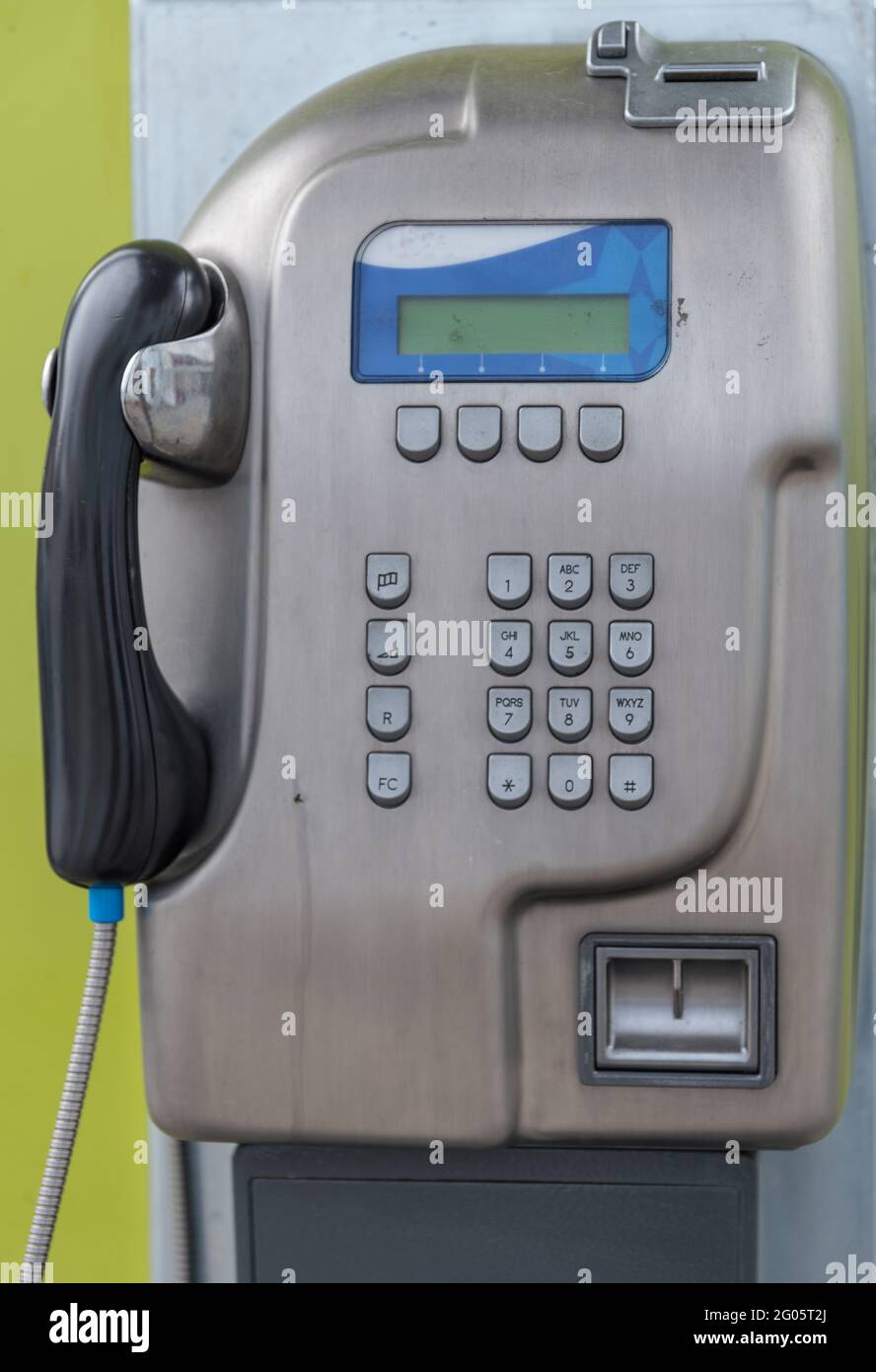 Push button payphone hi-res stock photography and images - Alamy