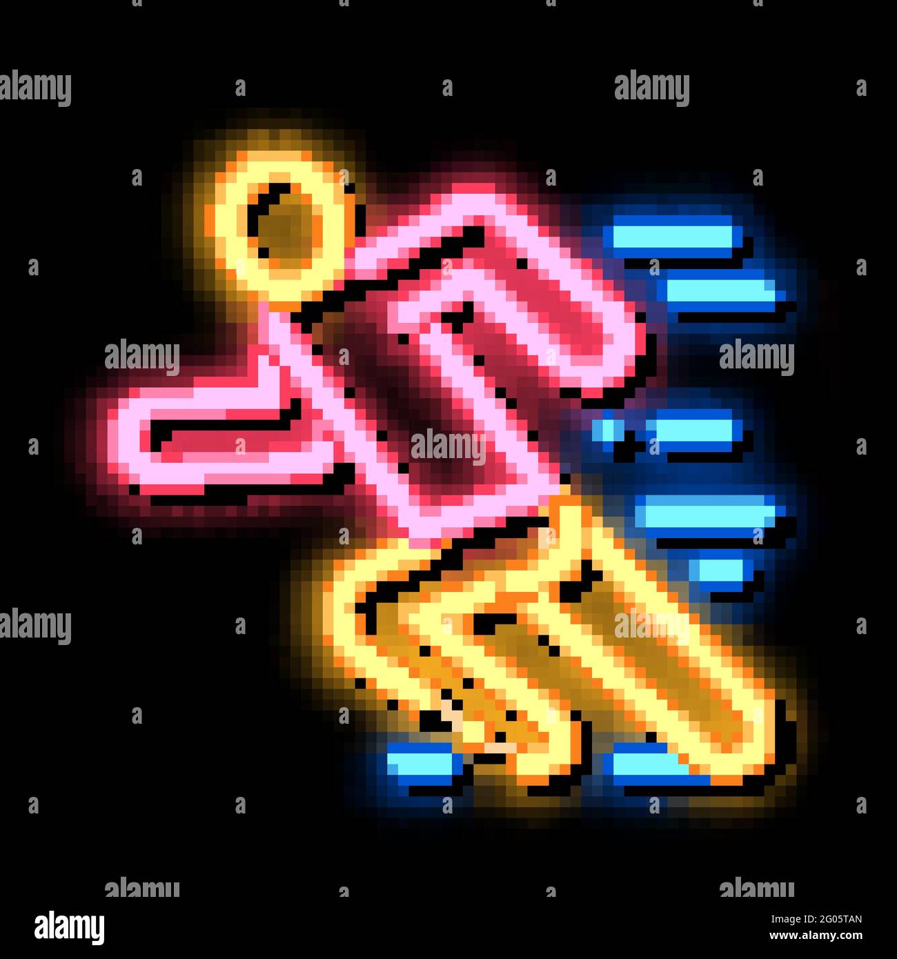 Girl run light Stock Vector Images - Alamy