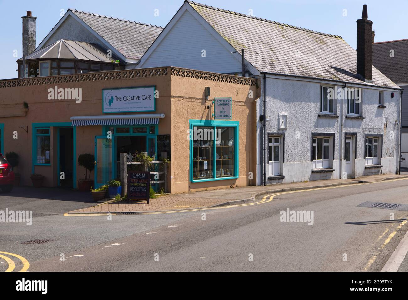 Creative Cafe in the market town of Narberth, Pembrokeshire, Wales ...