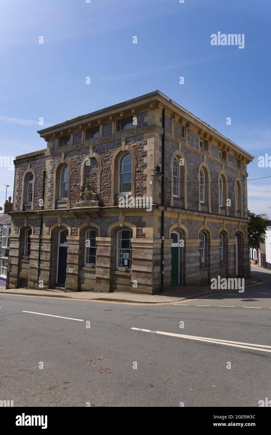 Narberth, Pembrokeshire, Wales - a popular tourist destination Stock ...