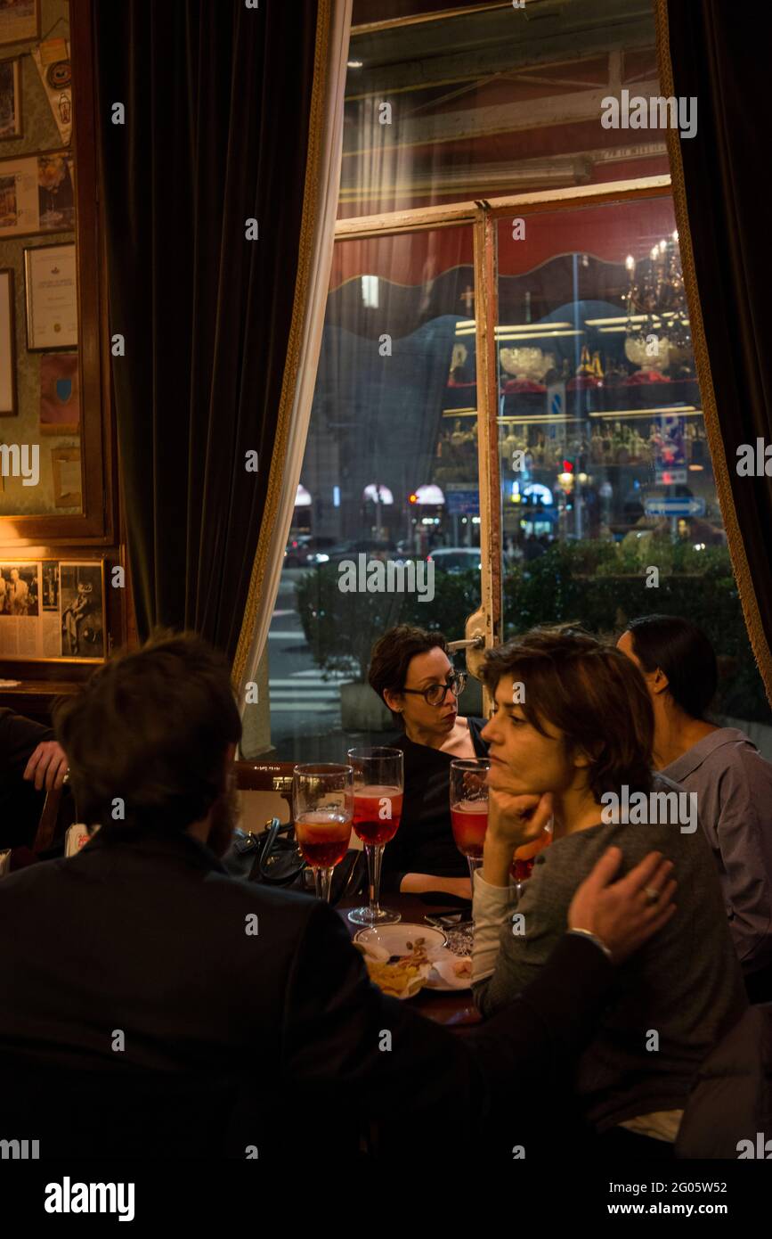 Bar Basso, Via Plinio 39, is one of the most historic cocktail bars in ...