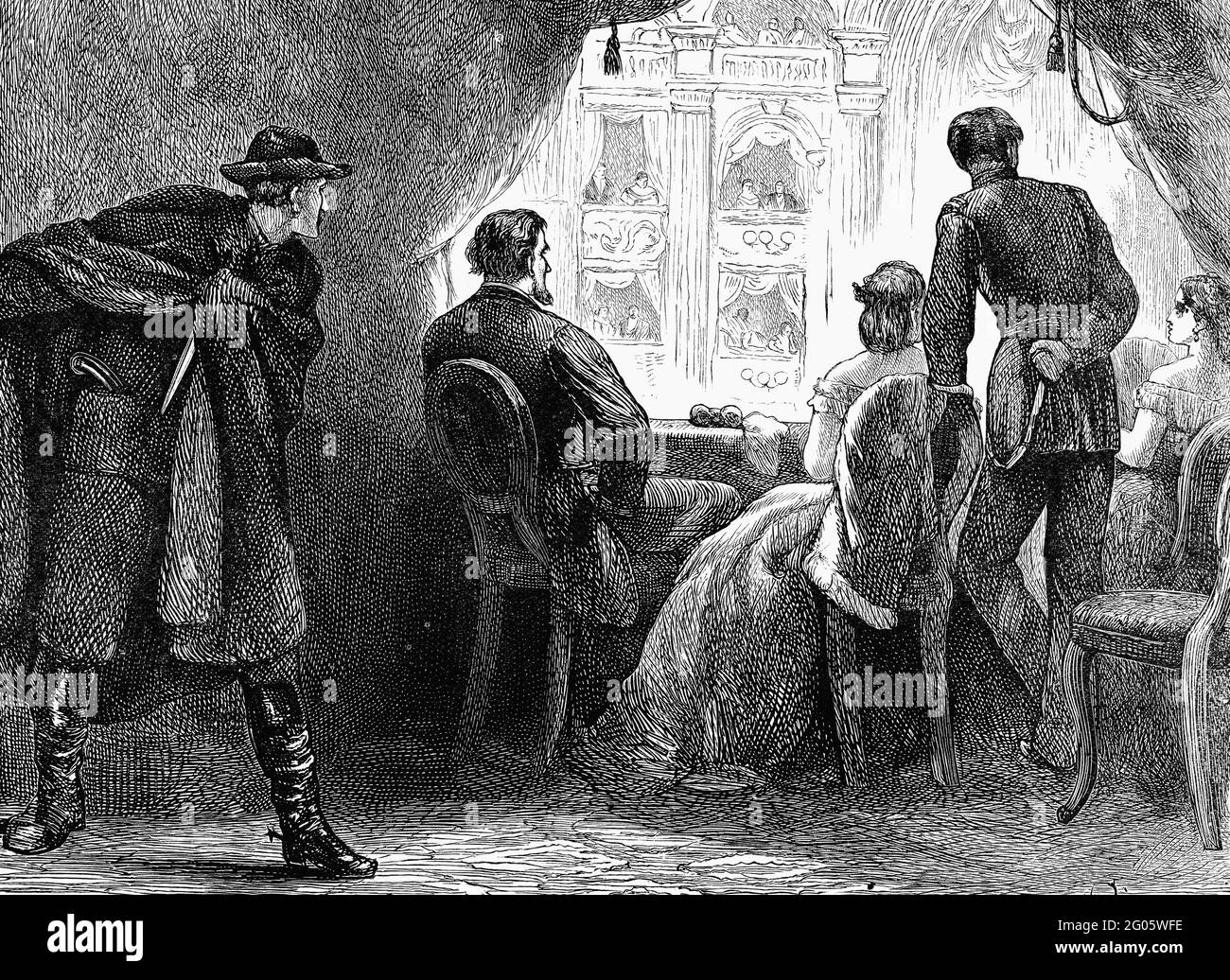 Victorian murder illustration hi-res stock photography and images - Alamy