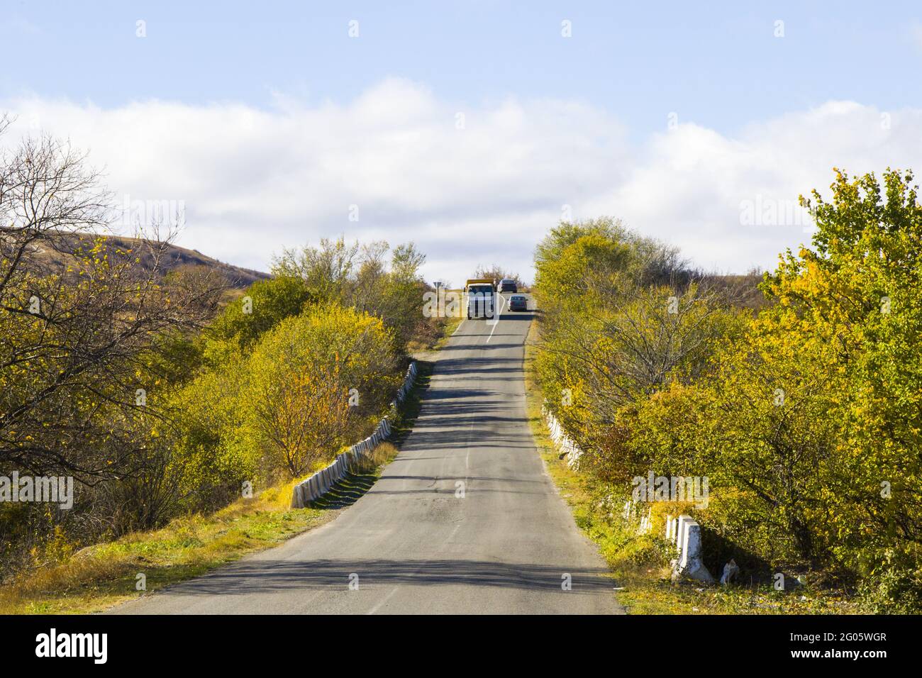 Highway and road in Georgia Stock Photo - Alamy