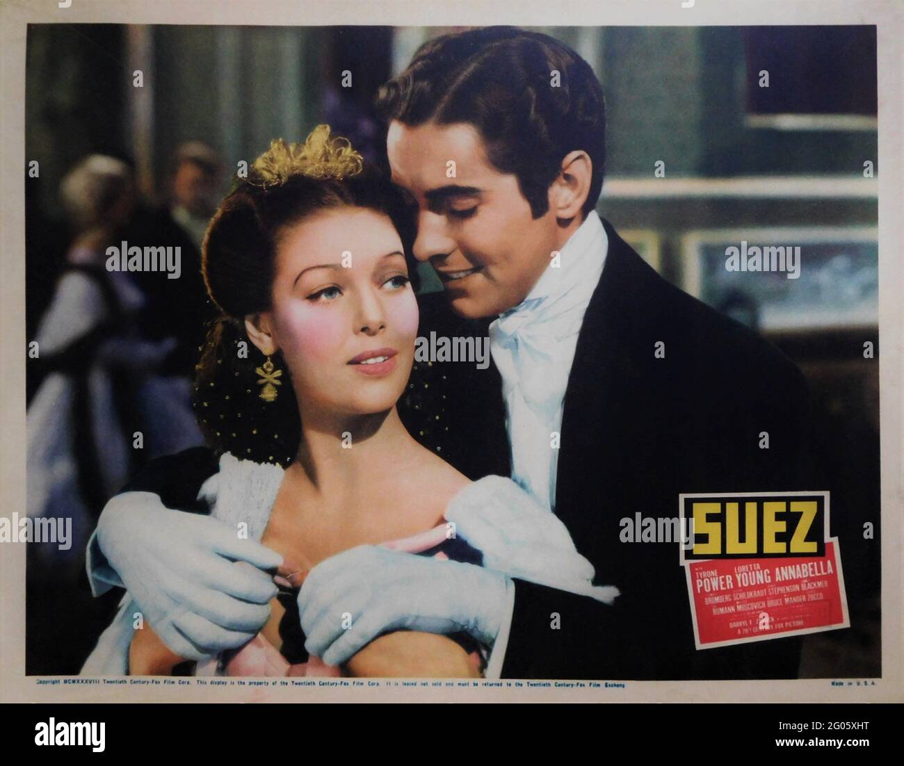 Suez 1938 power allan dwan hi-res stock photography and images - Alamy