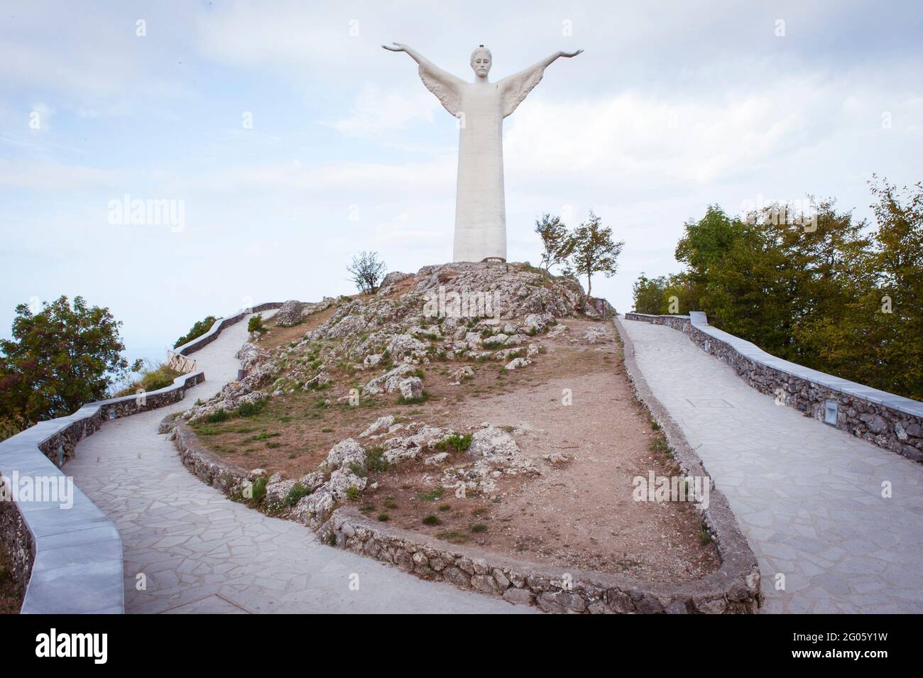 Statua del Cristo Redentore, Christ the Redeemer statue, Mount San ...