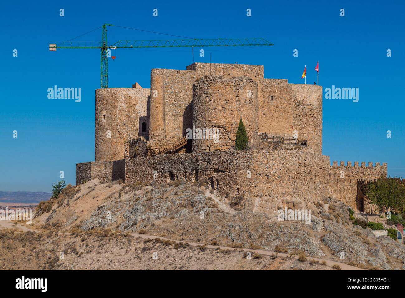 Consuegra castle hi-res stock photography and images - Alamy