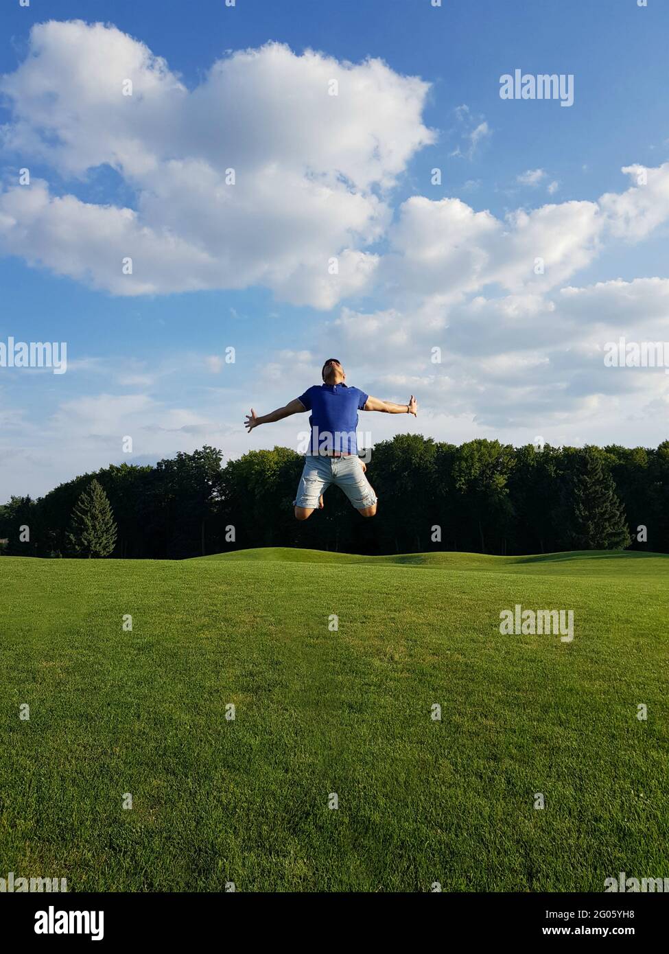 Jump into arms hi-res stock photography and images - Alamy