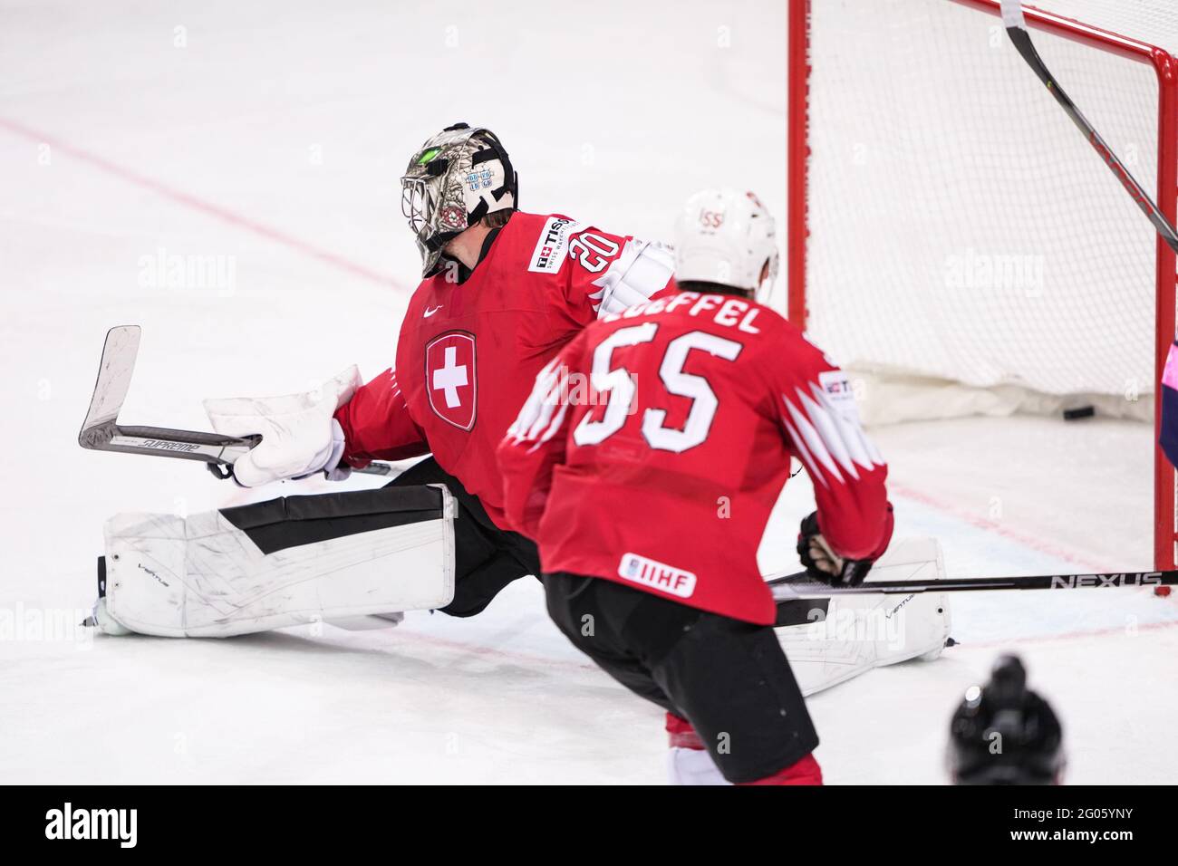 01.06.2021, Riga, Olympic Sports Centre, Switzerland vs Great Britain ...