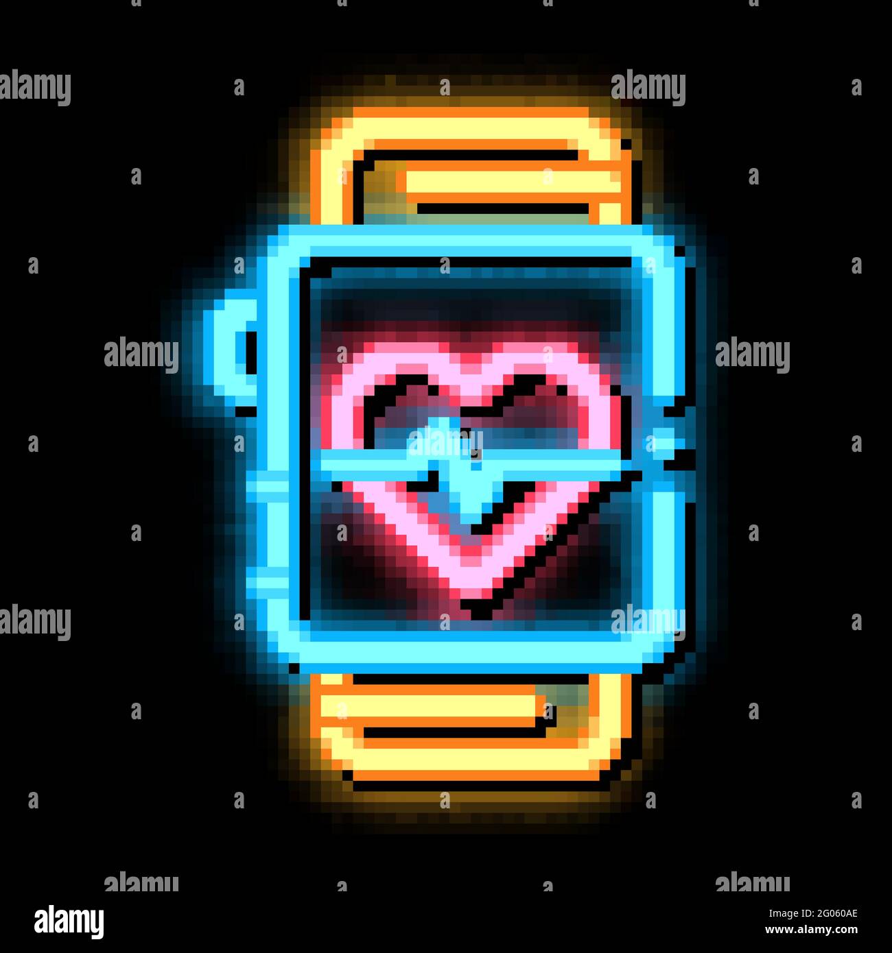 Checking pulse gym Stock Vector Images - Alamy