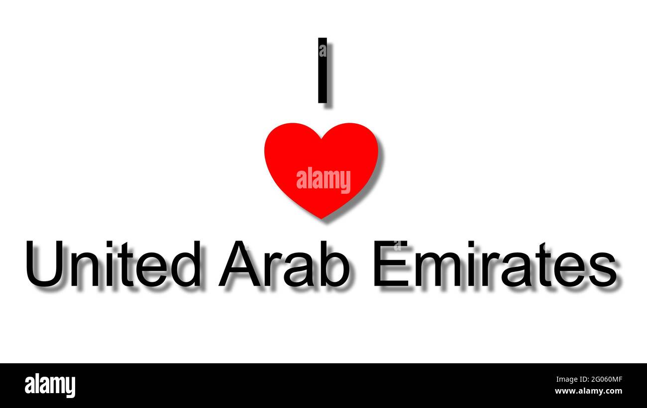 United arab emirates poster Cut Out Stock Images & Pictures - Alamy